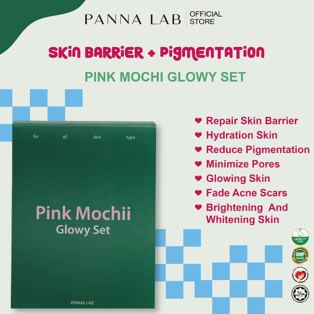 [NEW] PANNA LAB Pink Mochii Glowy Set/ acne / acne cream / skincare ...