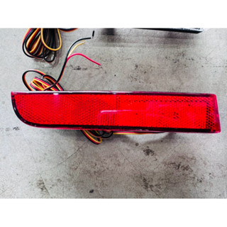 Mitsubishi lancer X GT Asx proton inspira rear bumper led reflector ...