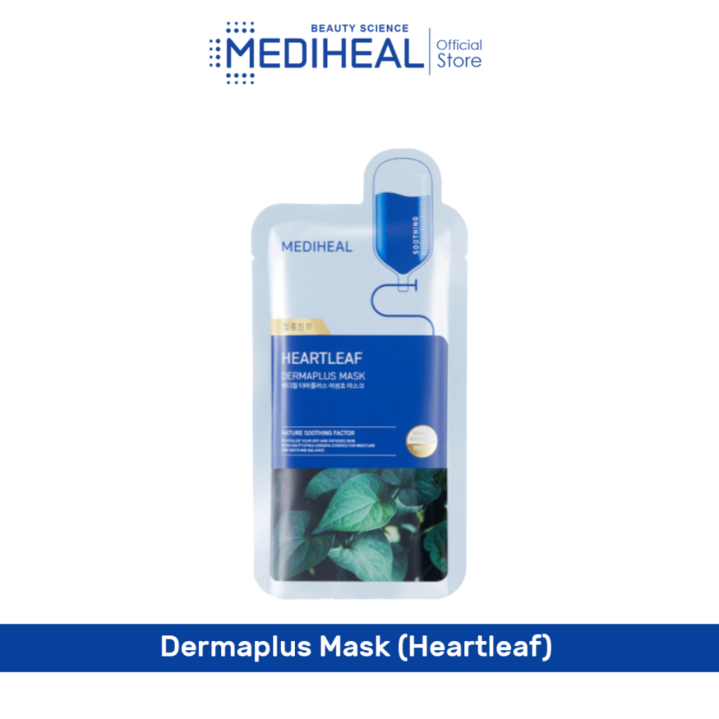Mediheal Heartleaf Dermaplus Mask (10s) | Shopee Malaysia