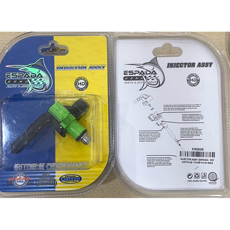 YAMAHA Y15 V1 /NMAX FUEL INJECTOR ASSY (INCLUDE INJECTOR & HOLDER) -5D7 ...