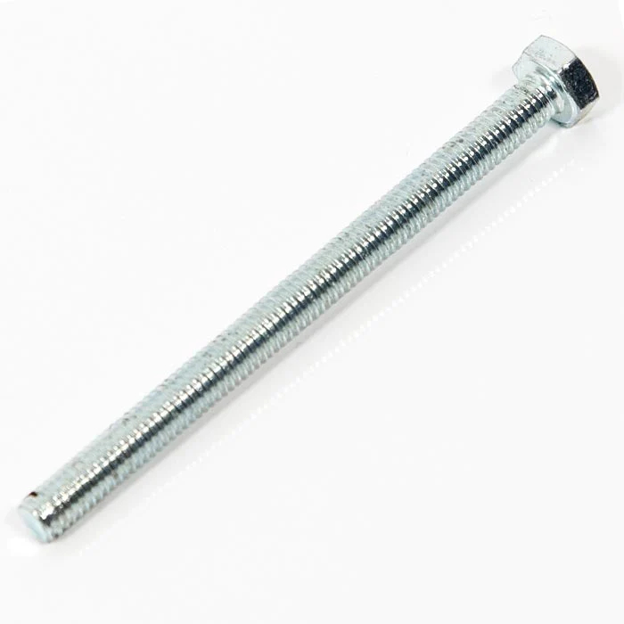 100pcs M6 x 100mm Hex Bolt & Nut (Zinc) Hexagon Bolt Nut Head Screw Hex ...