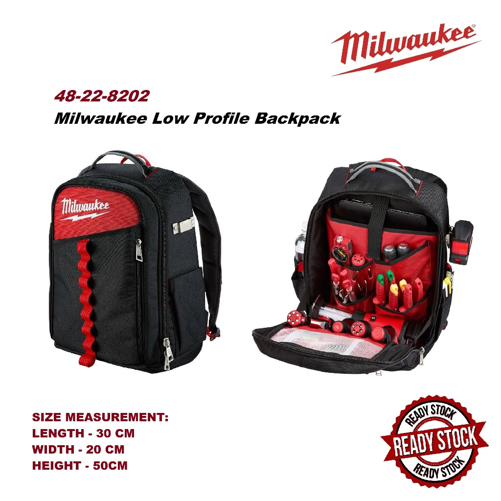 MILWAUKEE PACKOUT JOBSITE COOLER / LOW-PROFILE BACKPACK / JOBSITE TECH ...