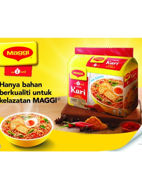 MAGGI 2-MINN Curry Noodle Mee Kari 79gx5pcs | Shopee Malaysia