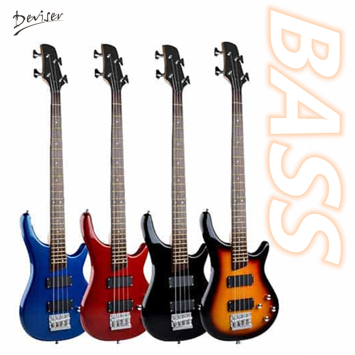 Deviser 4-String Humbucker Electric Bass Guitar L-B3-4 | Shopee Malaysia