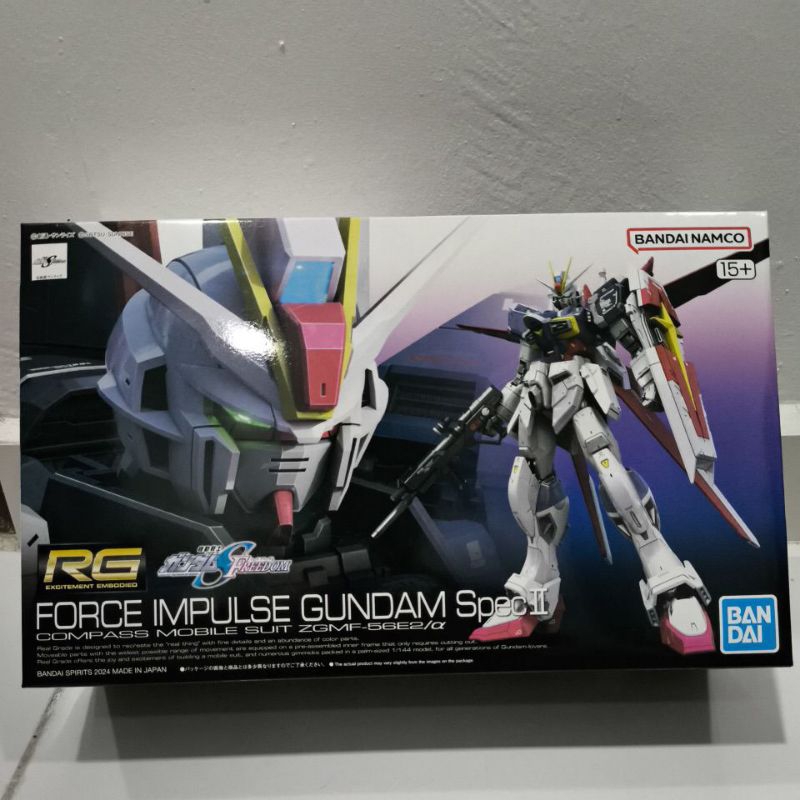 RG FORCE IMPULSE GUNDAM SPEC 2 BANDAI | Shopee Malaysia