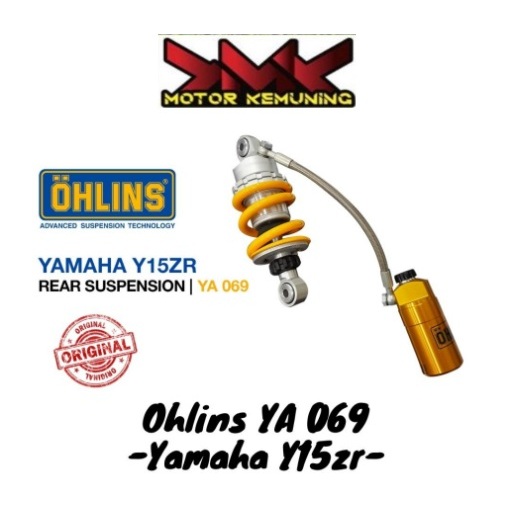 OHLINS YA069 ABSORBER REAR SUSPENSION Y15ZR Y15 Y16 Y16ZR EXCITER150 ...