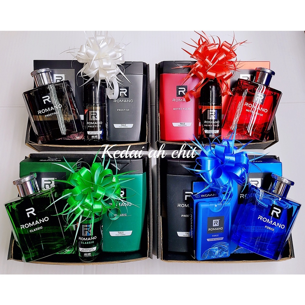 Romano Super Saver Perfume Set - Suitable for Wedding Gift/ Birthday ...