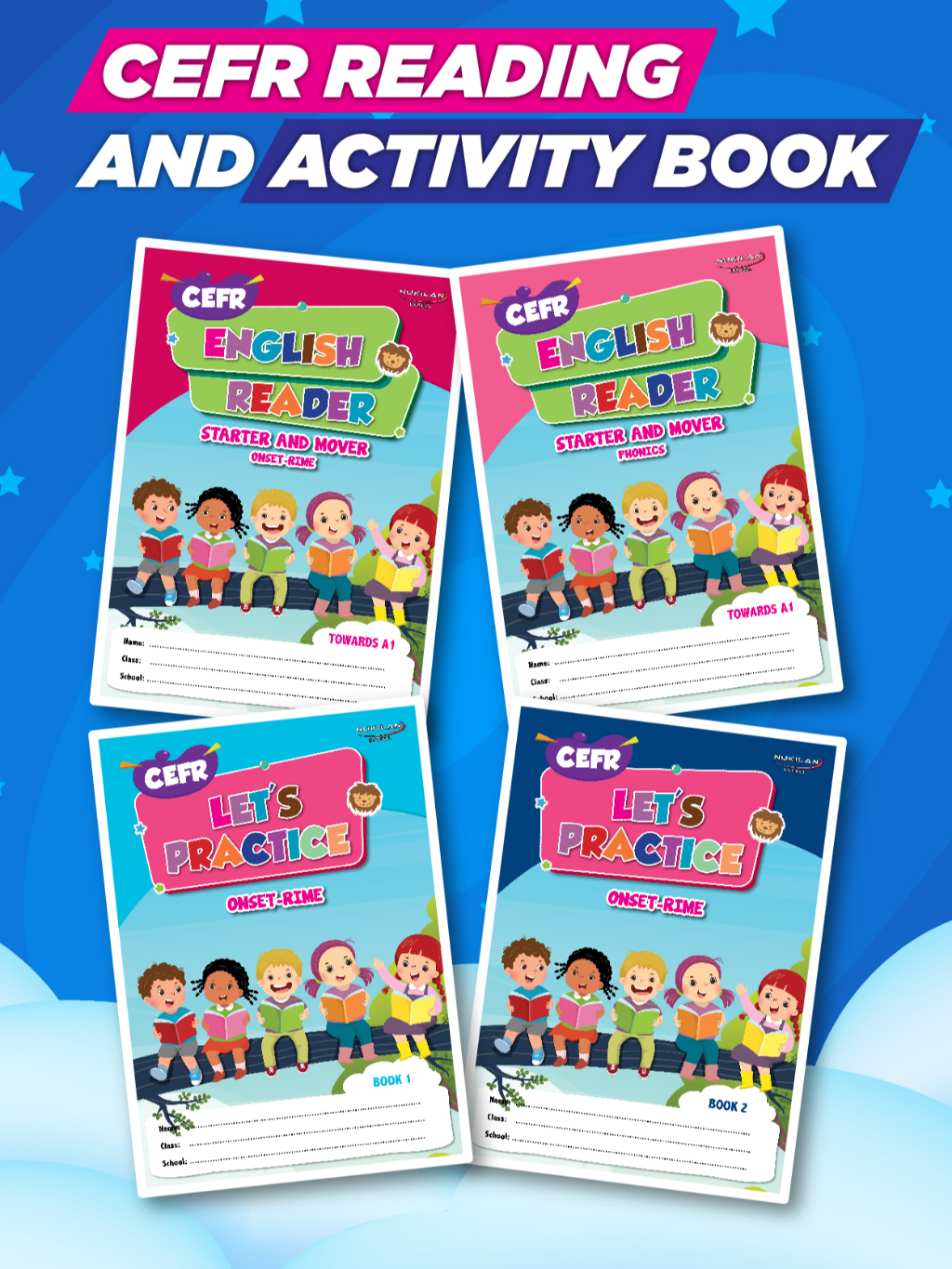2024 CEFR READING AND ACTIVITY BOOK PRESCHOOL | Shopee Malaysia