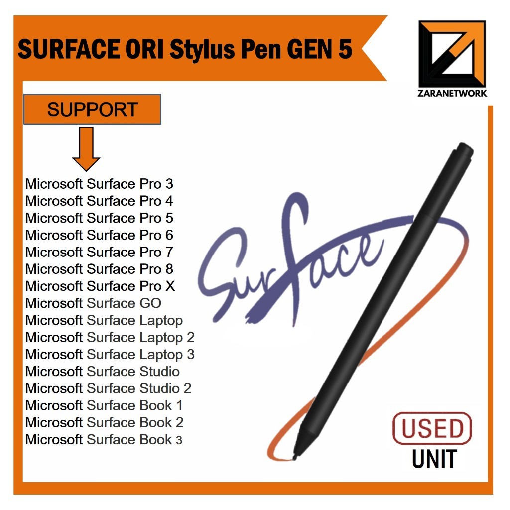 Original Microsoft Surface Stylus Touch Pen Support with Surface PRO ...