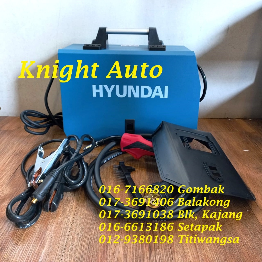 Hyundai MIG-140Q 5KG 3 In 1 Gasless, Gas & MMA Welding Machine (IGBT ...