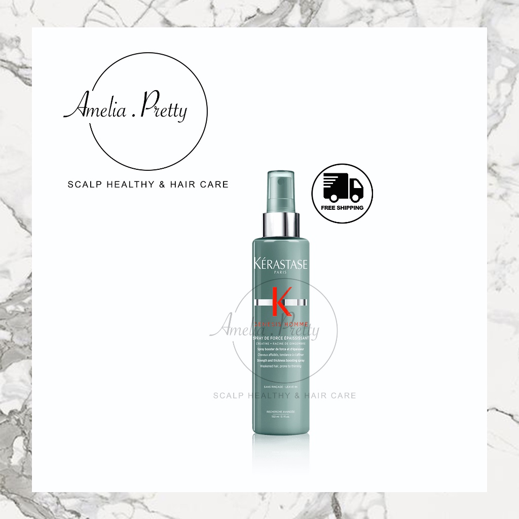 Kerastase Genesis Homme Spray De Force Epaississant Thickening 150ml ...