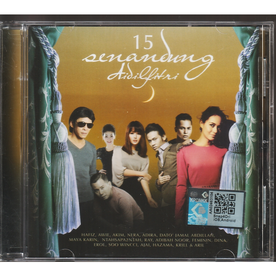 CD 15 SENANDUNG AIDILFITRI : RAYA ( ORIGINAL CD ) | Shopee Malaysia