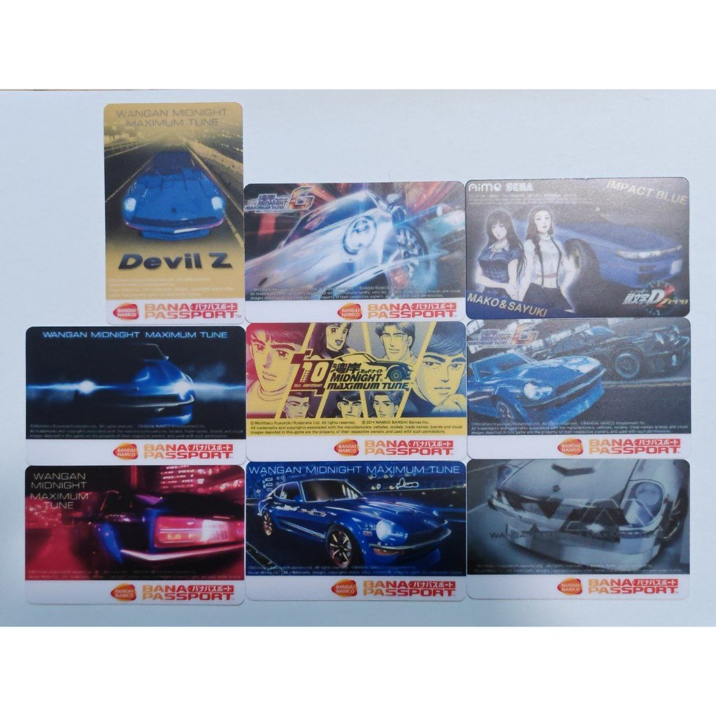 Banapassport Wangan Midnight card sticker | Shopee Malaysia