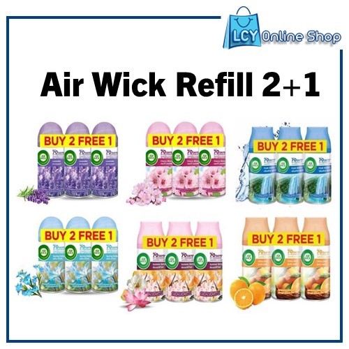 Air Wick Freshmatic Refill Value Pack (3 x 250ml Airwick) (NO SHIP ...
