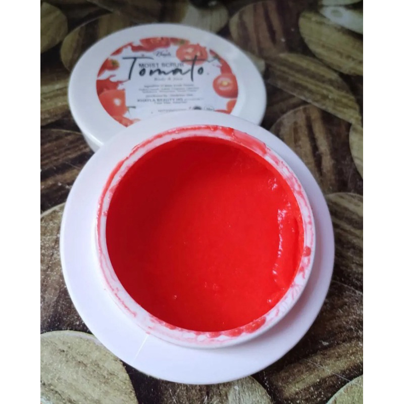 TOMATO Scrub 50g By Khayla ORI HQ 💯 | Shopee Malaysia
