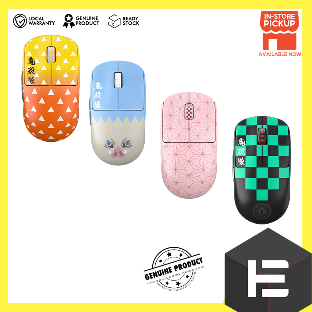 Pulsar X Demon Slayer X2V2 Wireless Gaming Mouse - Tanjiro / Zenitsu ...