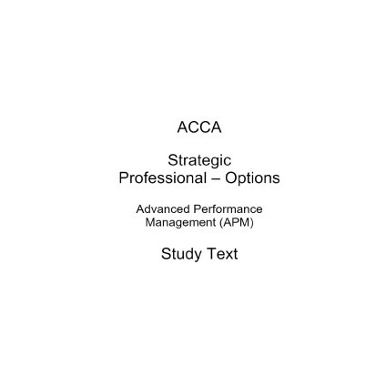 ACCA Advanced Performance Management 2024 | Shopee Malaysia