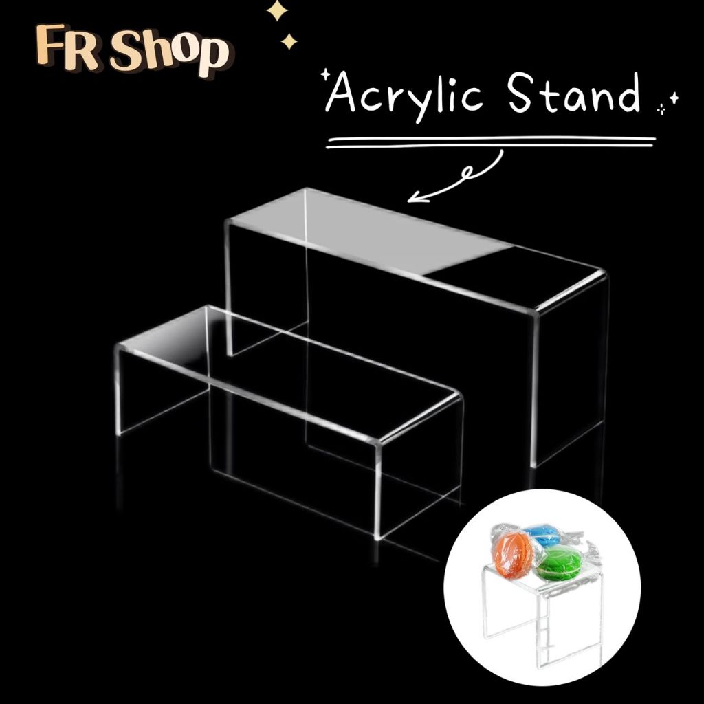 U-shaped Display Stands Holder Acrylic Storage Rack Shelf | Shopee Malaysia