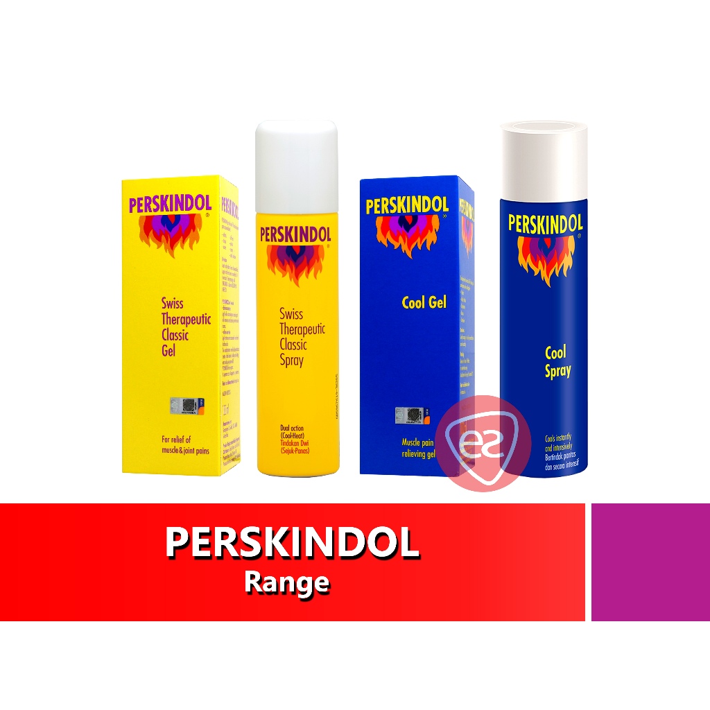 Perskindol Swiss Therapeutic Classic Gel 100ml / Classic Spray 150ml ...
