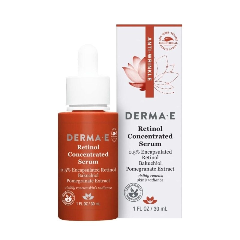 Ready Stock: Derma E Anti-Wrinkle, Retinol Concentrated Serum, 1 fl oz ...