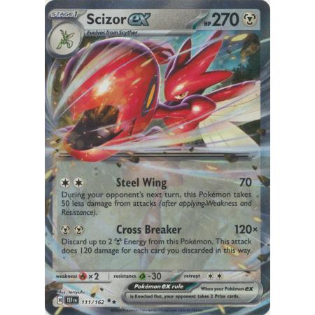 Scizor ex / 111/162 / Ultra Rare / Scarlet & Violet Temporal Forces ...