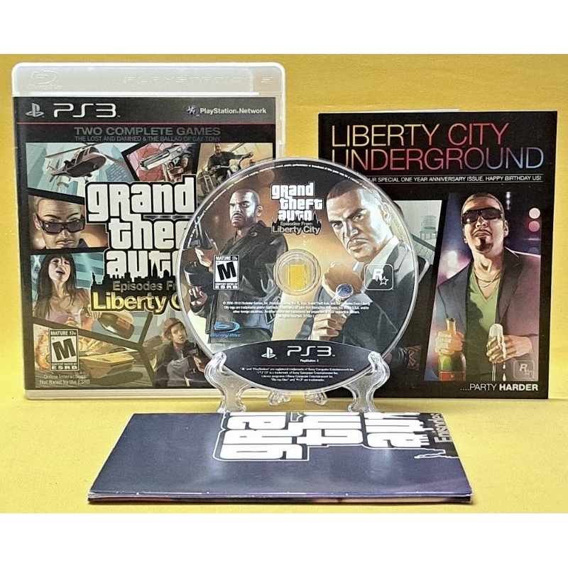 🔥GRAND THEFT AUTO EPISODES FROM LIBERTY CITY🔥 PS3 R1 | Shopee Malaysia