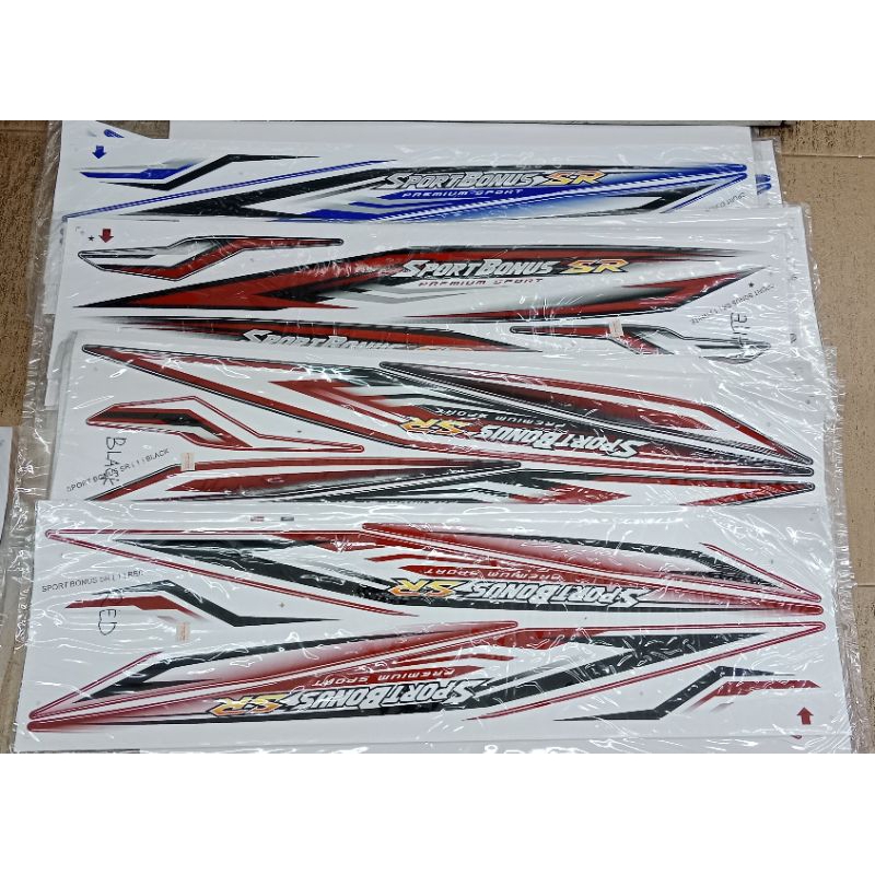 sym sport bonus sr 110 body sticker ( 1 ) | Shopee Malaysia