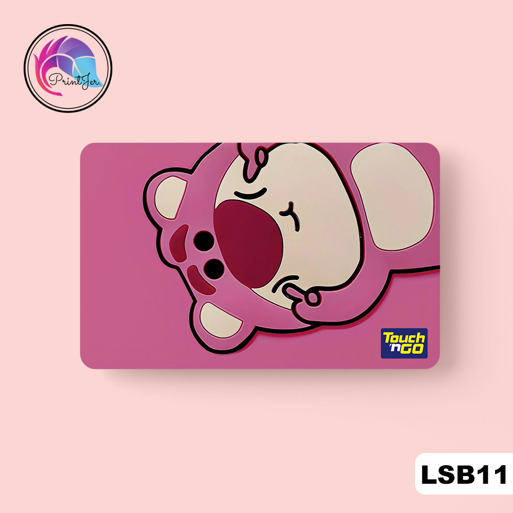 LOTSO STRAWBERRY BEAR (SERIES 2) - Touch n Go Card Sticker Cover ...