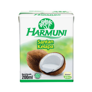 HARMUNI Santan Kelapa Coconut Milk 200ml Box | Shopee Malaysia