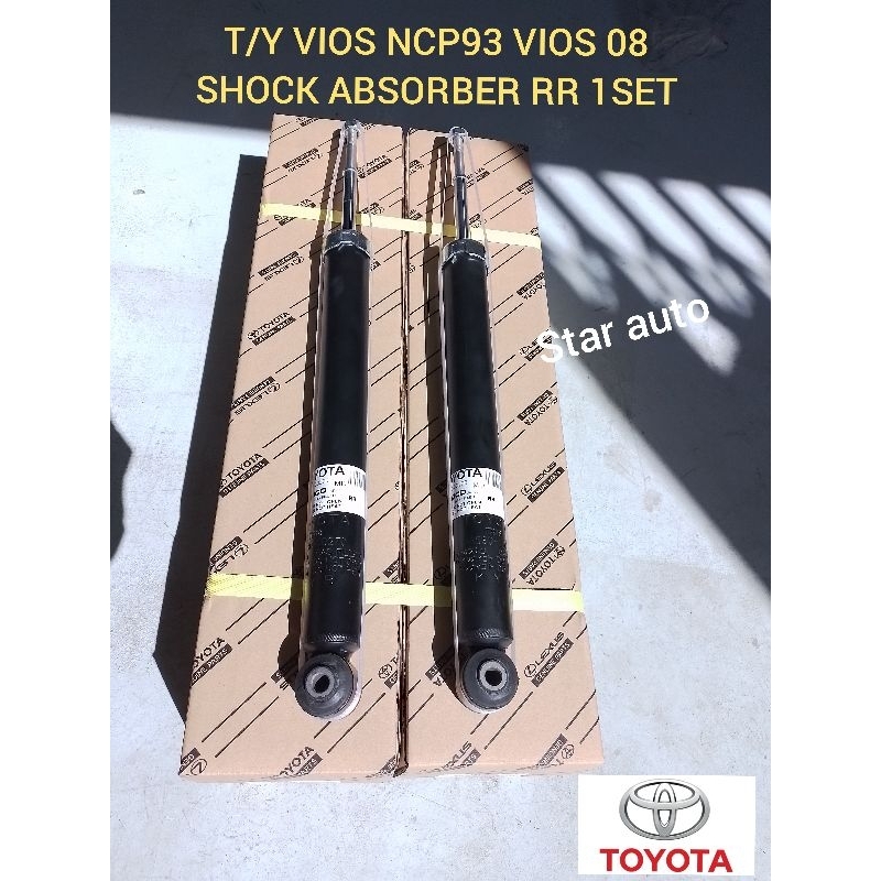 T/Y VIOS NCP93 VIOS 08 SHOCK ABSORBER RR 1SET | Shopee Malaysia