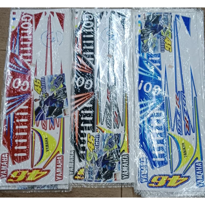 Yamaha Y125 Gogogo 46 edition body sticker | Shopee Malaysia