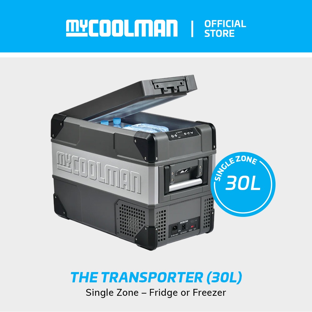 Mycoolman 30L (The Transporter) Portable Car Refrigerator Single Zone Fridge or Freezer | Shopee ...