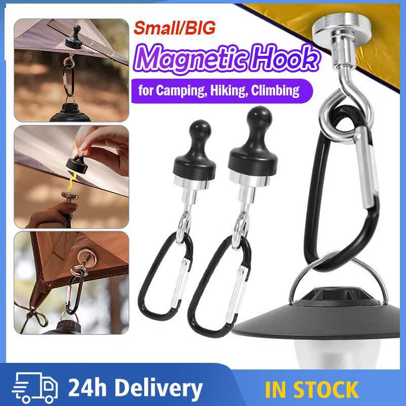Portable Magnetic Hook Outdoor Canopy Camping Tent Magnet Hook ...