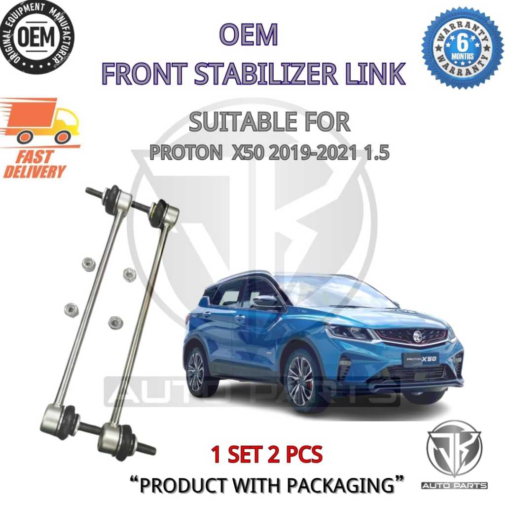 #1 PAIR#OEM FRONT ABSORBER STABILIZER LINK PROTON X50 2019-2021 1.5 ...