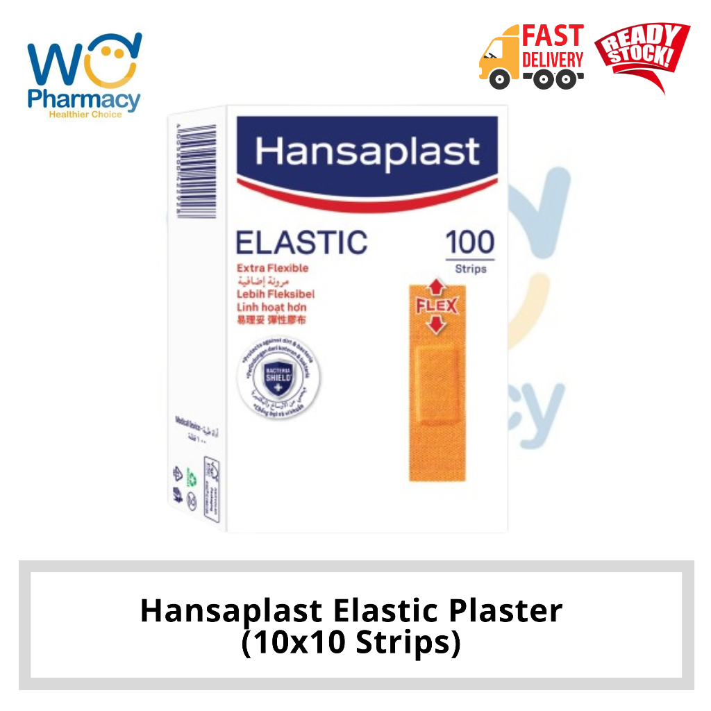 Hansaplast Elastic Plaster (10x10 Strips) | Shopee Malaysia