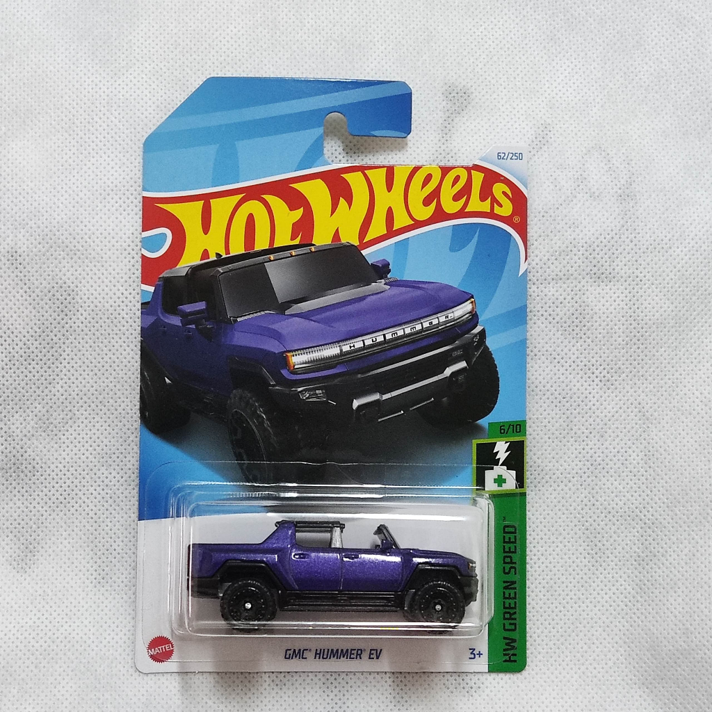 Hot Wheels GMC Hummer EV - Purple (62/250 - 2024 - HW GREEN SPEED 6/10 ...