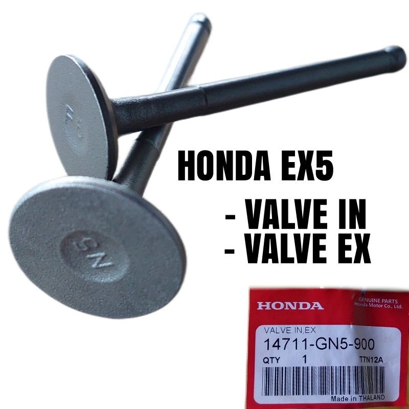 HONDA EX5 Valve Set bal In Ex Dream Wave 100 100r OEM Grade High ...