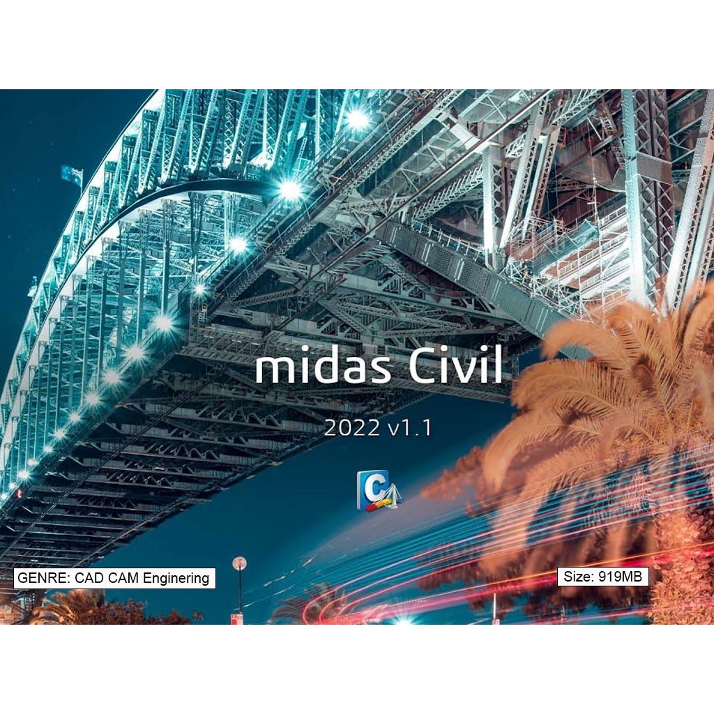 Midas Civil 2022 v1.2.x64 PC Windows | Shopee Malaysia