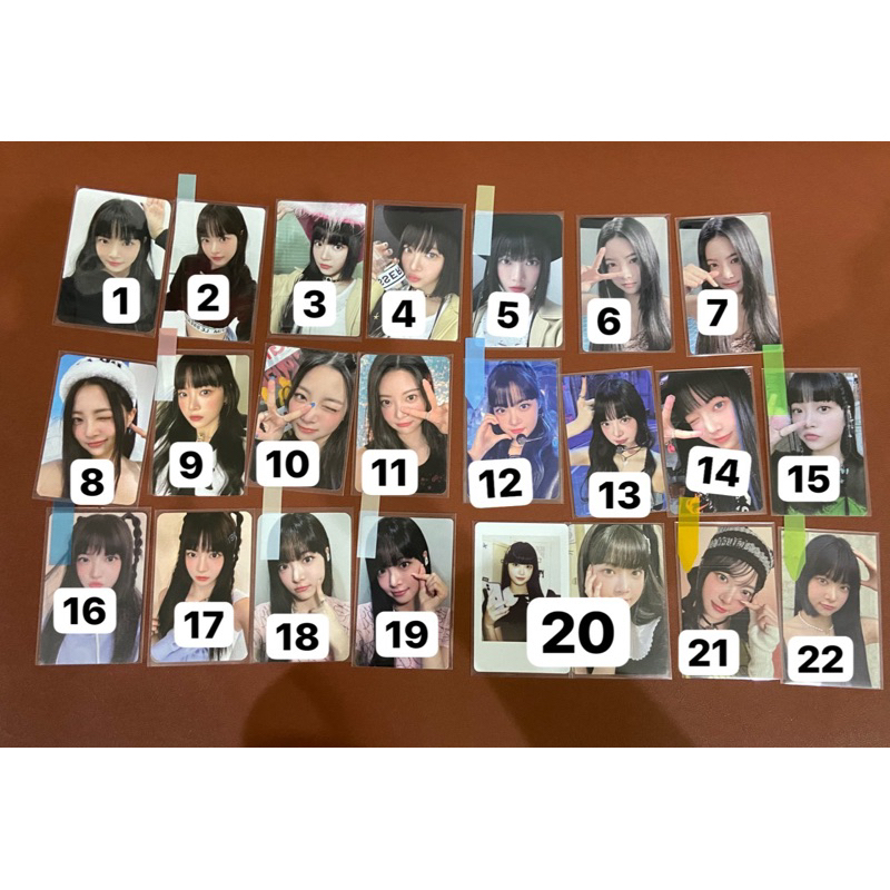 Lesserafim Easy eunchae photocard official kpop merch weverse | Shopee ...