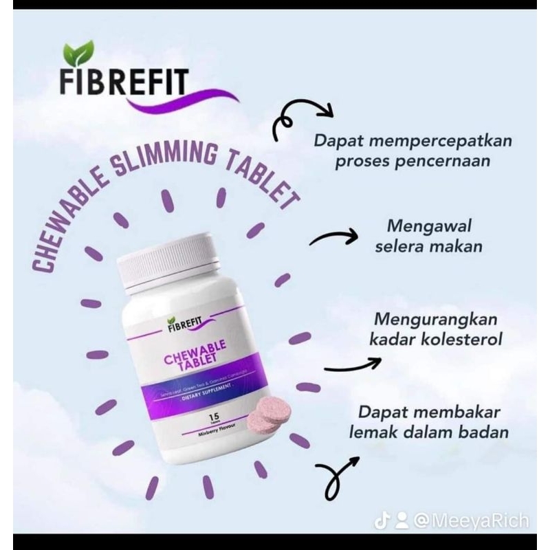 FIBREFIT CHEWABLE TABLET | Shopee Malaysia