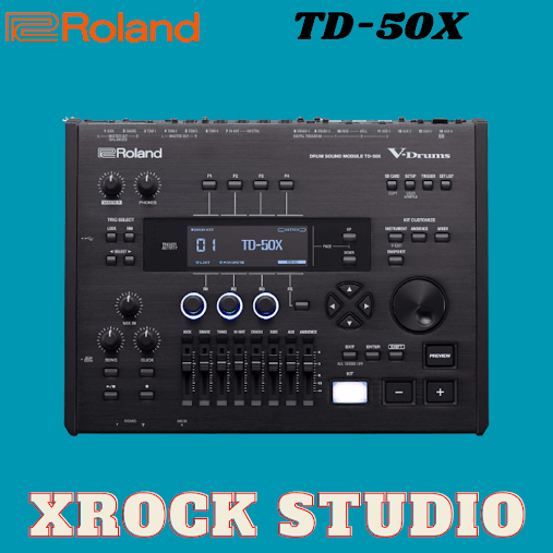 Roland V-Drums TD-50X Electronic Drums Sound Module ( TD 50X / TD50X ...