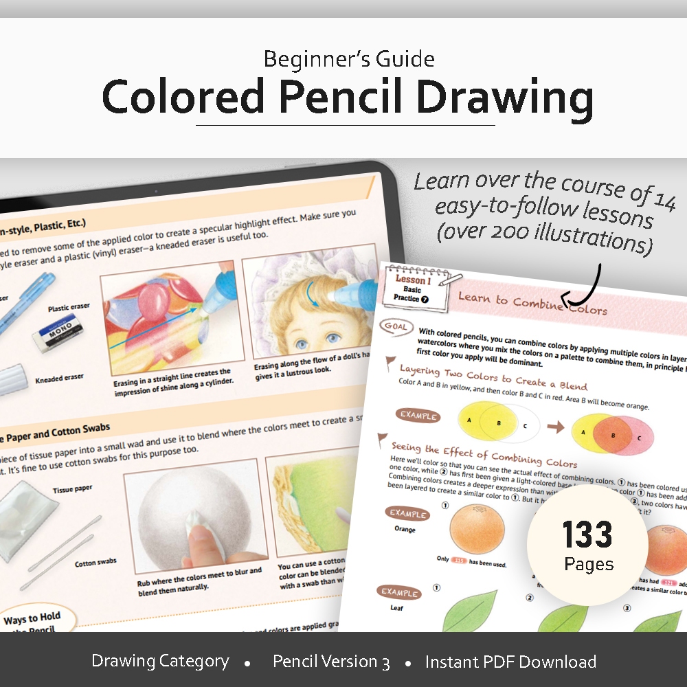 [ PDF ] Drawing - Beginner's Guide to Colored Pencil Drawing | Shopee ...