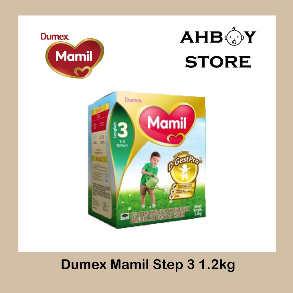 Mamil Step 3 Growing Up Milk Formula 1-3 years 1.2kg Exp 11/2024 ...