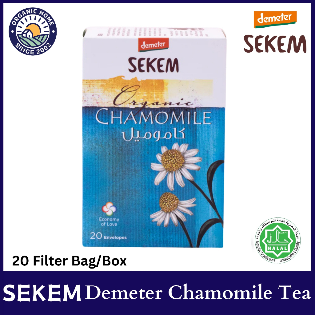 SEKEM DEMETER CHAMOMILE TEA / (20 FILTER BAGS/Box) | Shopee Malaysia
