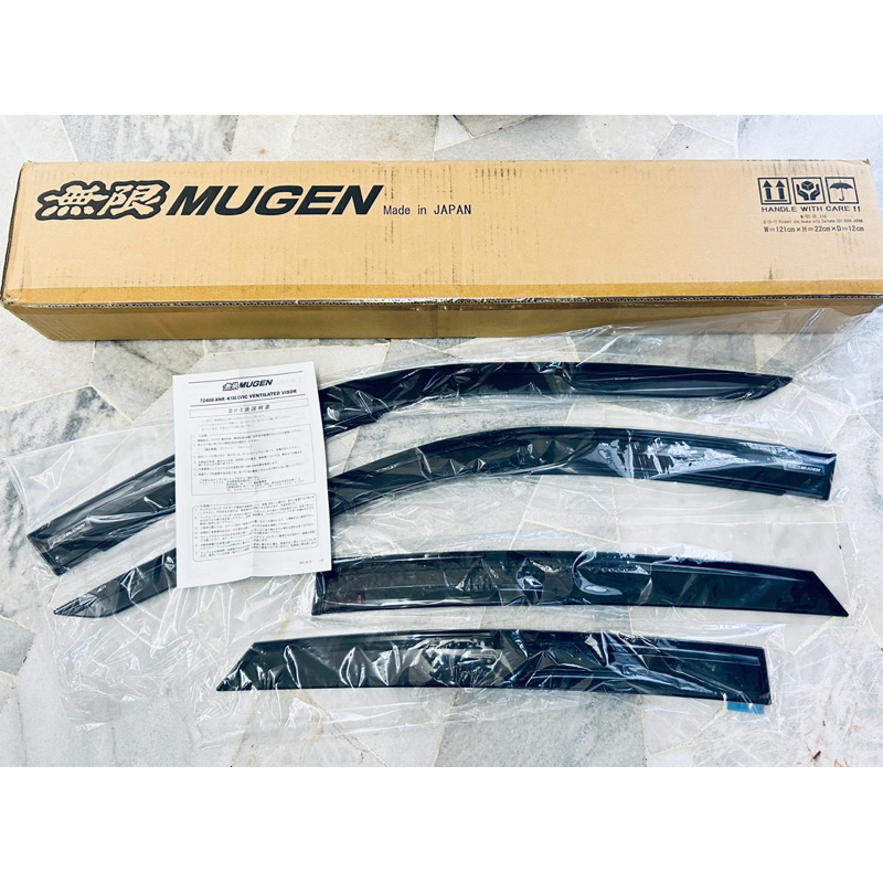 🎌 Mugen Ventilated Door Visor Honda Civic FL1 FL5 Type-R 💯 Original ...
