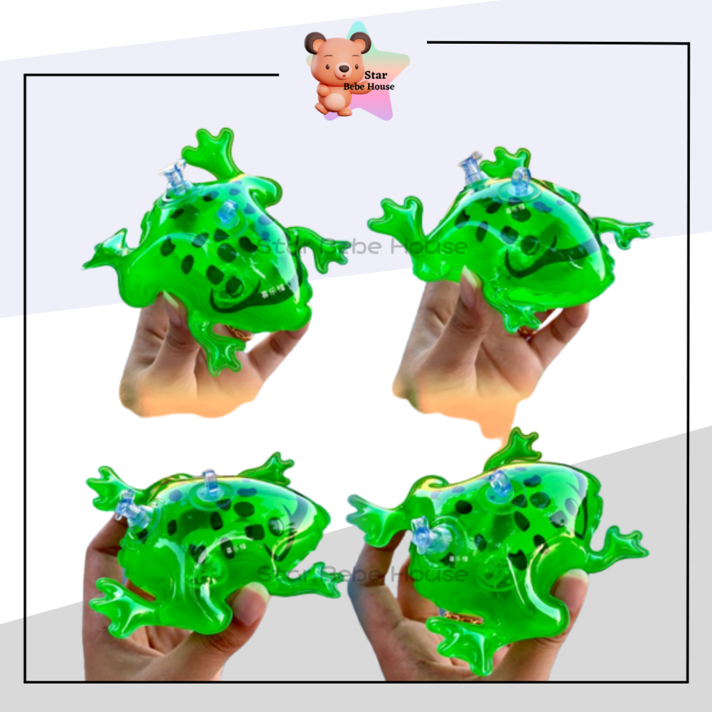 Cute Cartoon Animal Mini Frog Balloon Pendant Decorative Toy | Shopee ...