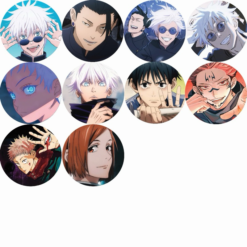 Jujutsu Kaisen JJK 58mm Button Badge Pin Gojo Geto | Shopee Malaysia