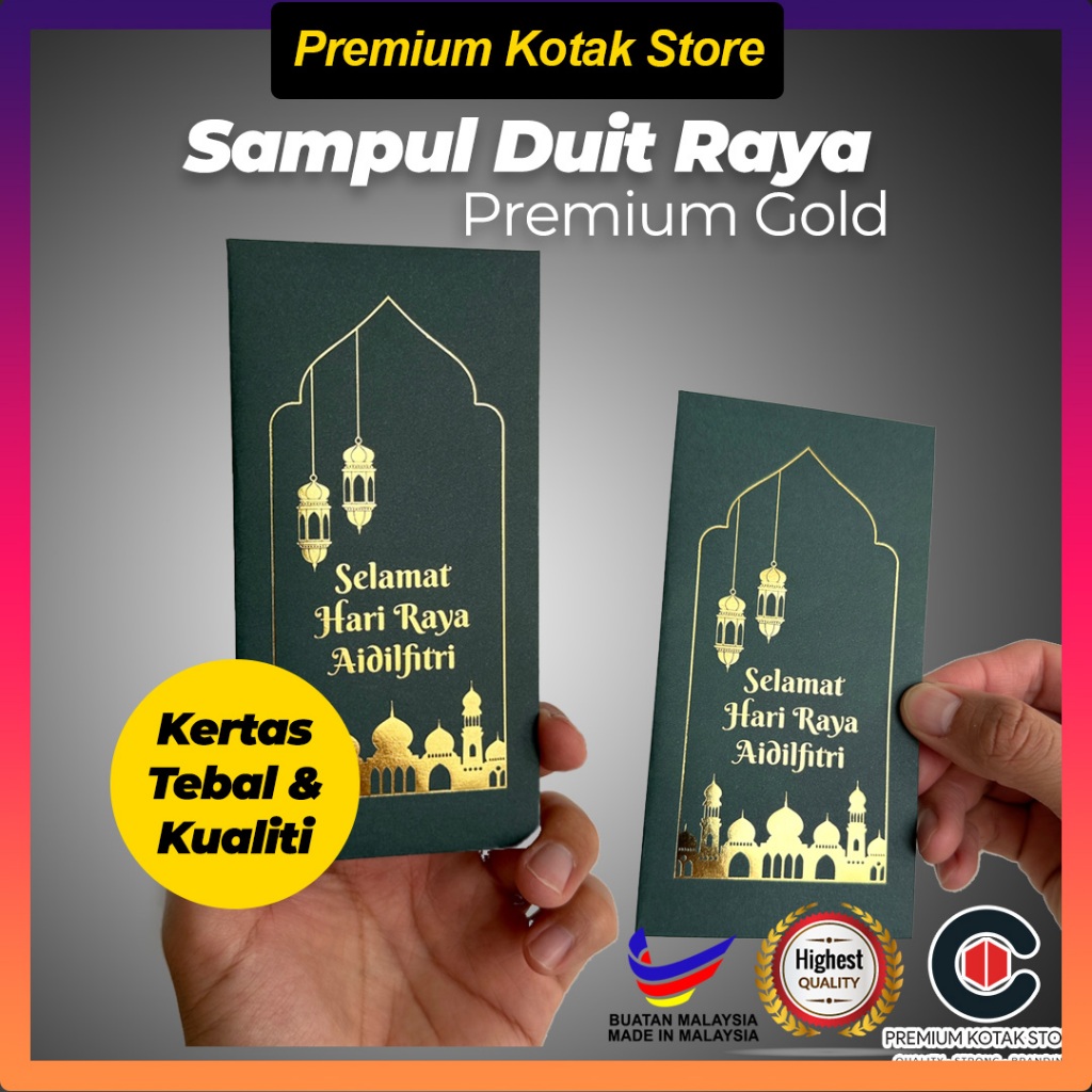 Sampul Duit Raya Viral Envelope Raya Premium Eklusif Sampul Kenduri ...