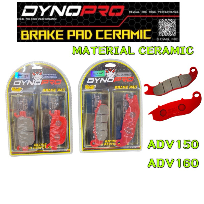 HONDA ADV150 / ADV150 ( ORIGINAL DYNOPRO ) CERAMIC FRONT & REAR DISC ...