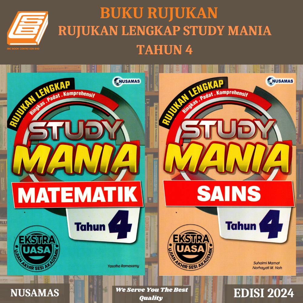 [SBCB] Buku Rujukan : Rujukan Lengkap Study Mania Tahun 4 ( Nusamas ...